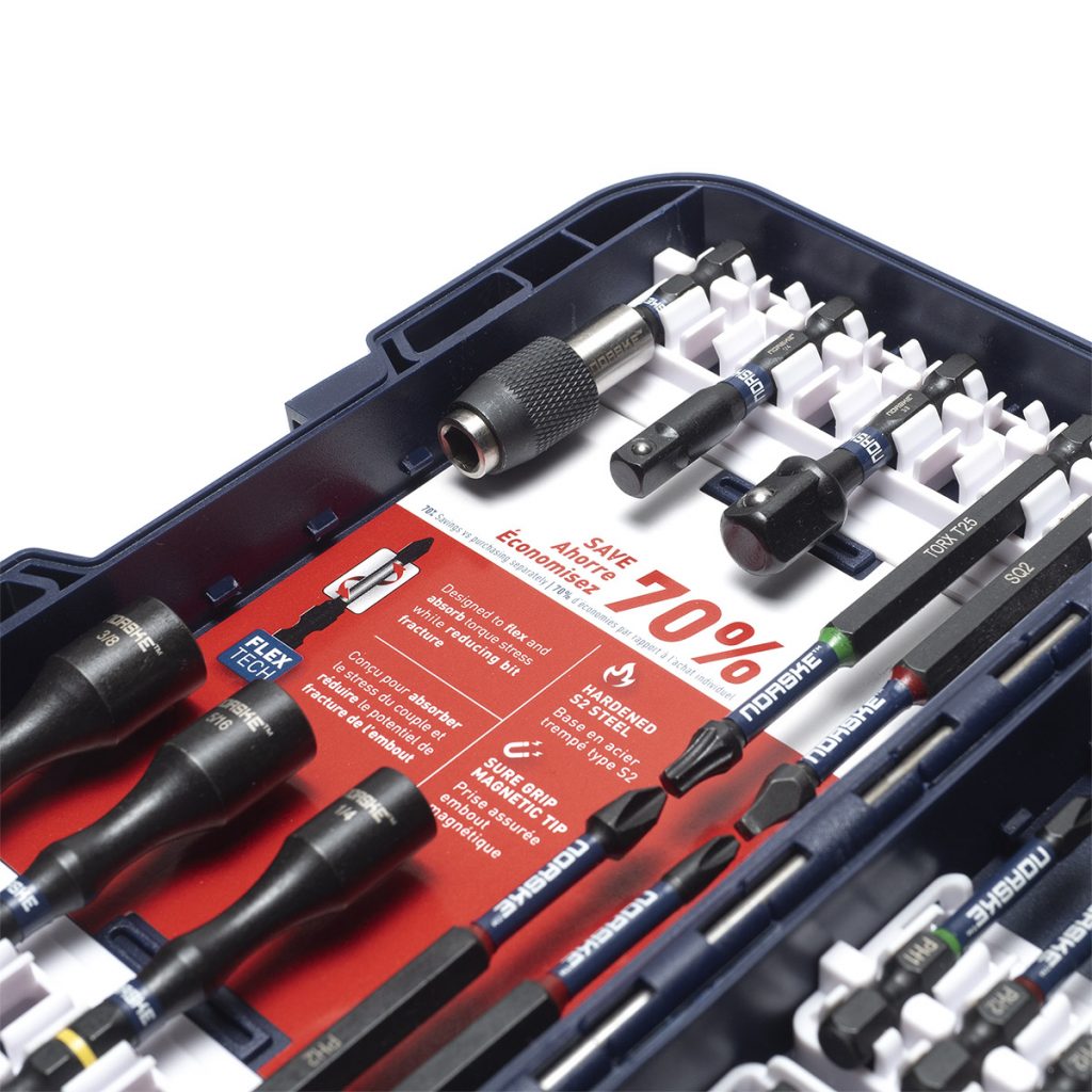 42 PC IMPACT TORSION BIT SET - Norske Tools